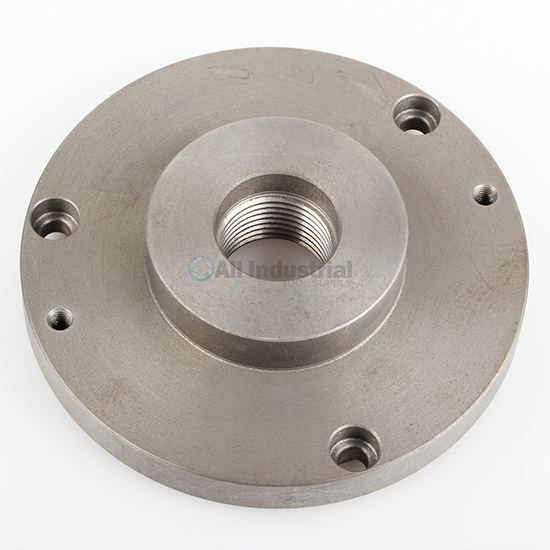 Threaded Back Plate Adapter 6" 3-Hole With 1-1/2"-8 Thread for Lathe ...